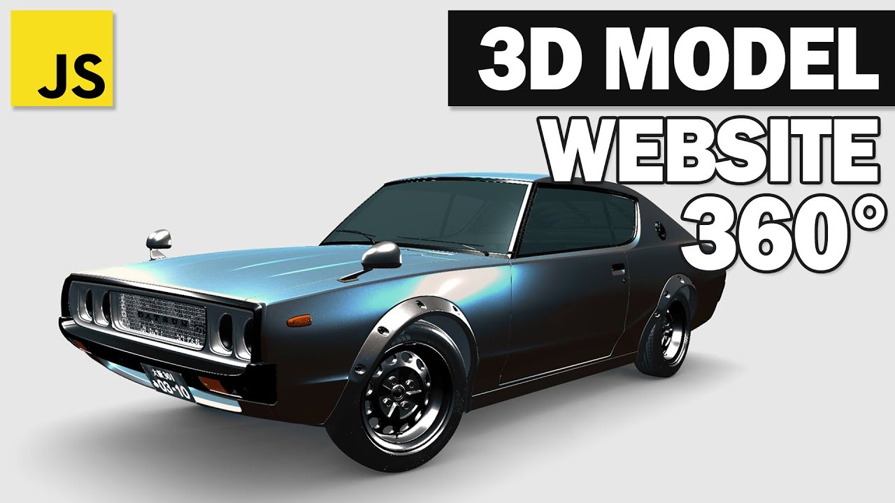 Add 3D Model To WebSite In 5 Minutes Three js Tutorial Game 