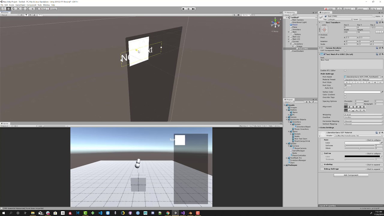10 Introduction To Game development:Display Inventory System - Game ...