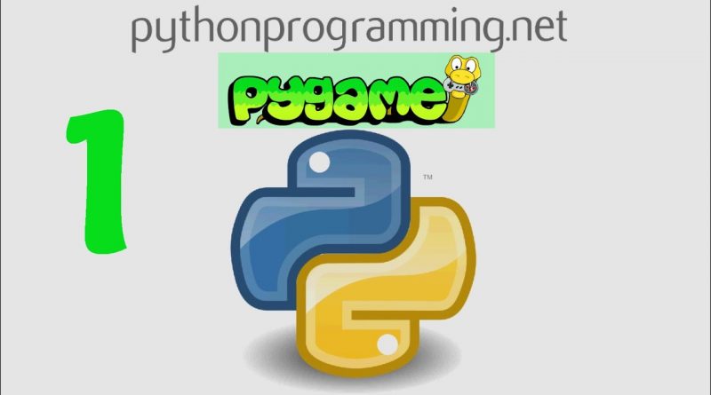 Game Development In Python 3 With Pygame 1 Intro
