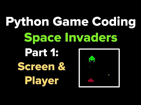 Python Game Programming Tutorial: Space Invaders 1 - Game Designers Hub