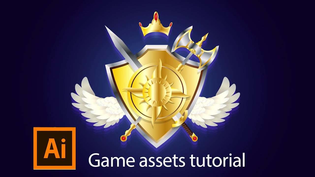 Adobe Illustrator Tutorial Game Assets Tutorial Arttutor Game Designers Hub