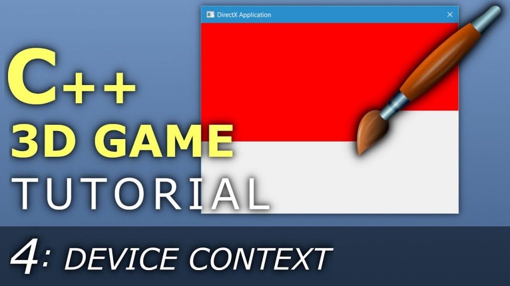 C++ 3D Game Tutorial 4: Creating 3D Engine - Device Context - Game ...