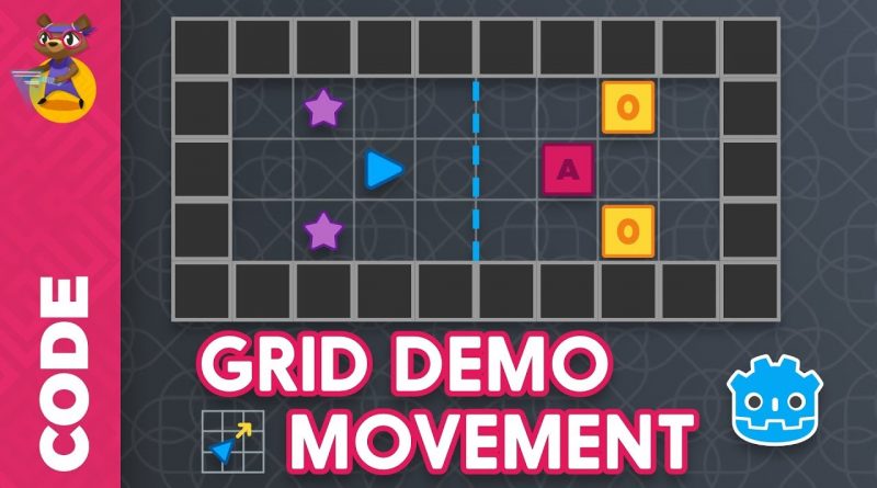 Grid Based Movement Godot 3 Demo Overview Game Designers Hub 3958