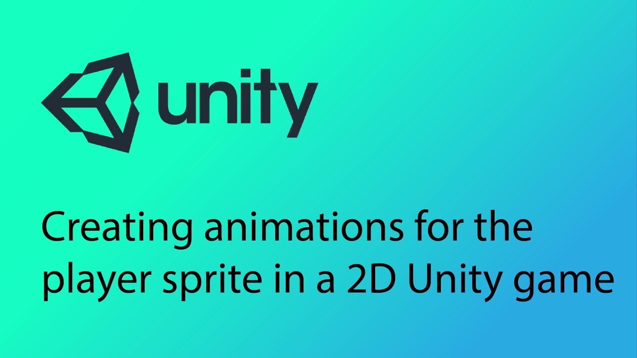 Unity 2D Game Design Tutorial 14 - Creating animations for the player ...