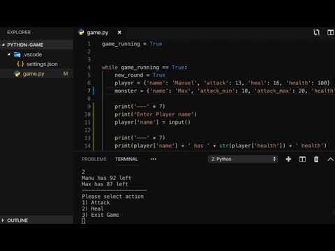 python tutorial 2020// Build a Game Part 7 - Game Designers Hub